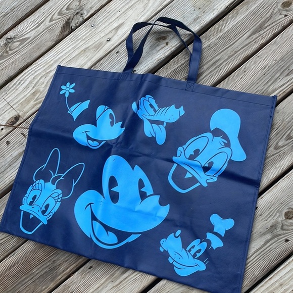 Disney | Bags | Disney Store Blue Extra Large Tote Bag | Poshmark